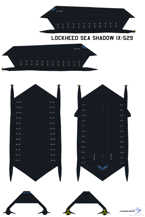 El buque stealth Sea Shadow (IX-529) | VA DE BARCOS