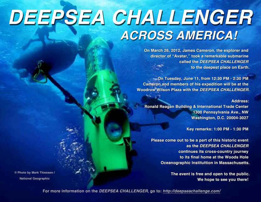 DeepSea Challenger Across America | VA DE BARCOS