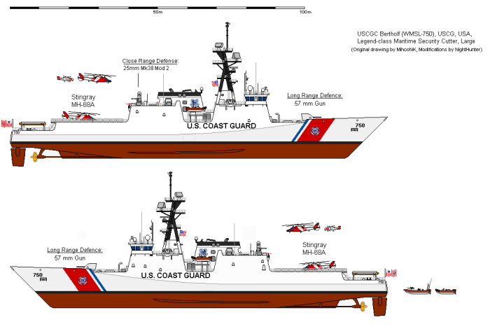 El buque guardacostas USCGC Bertholf | VA DE BARCOS