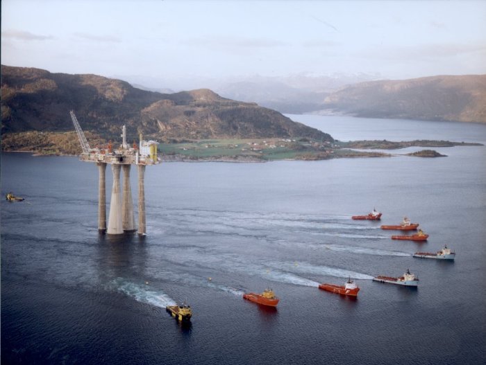 La plataforma Troll A: el objeto más grande jamás trasladado | VA DE BARCOS