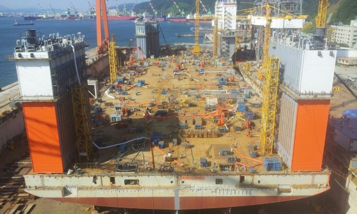 Buques semisumergibles heavy-lift. El Dockwise Vanguard. | VA DE BARCOS