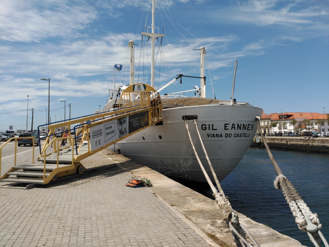 El buque hospital museo Gil Eannes | VA DE BARCOS