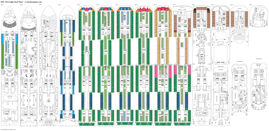 El MSC Meraviglia de MSC Cruises | VA DE BARCOS