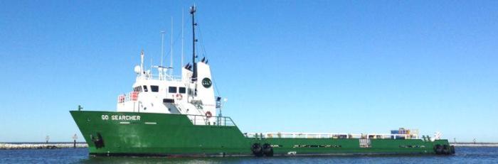 El buque de apoyo GO Searcher de SpaceX | VA DE BARCOS